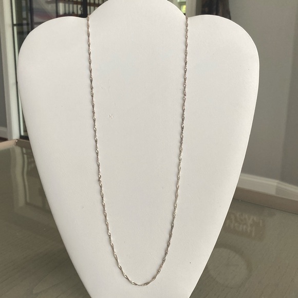 Sterling | Jewelry | Sterling 925 Singapore Link Chain 24 | Poshmark